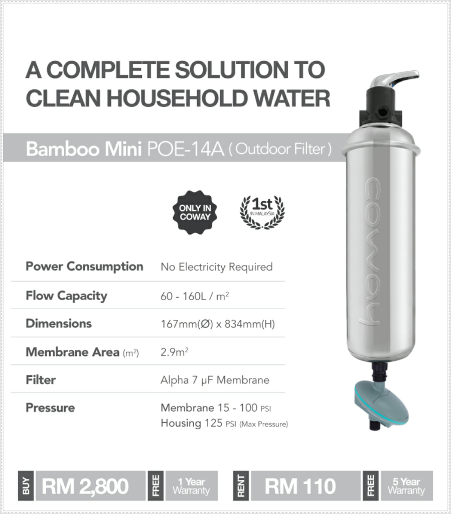 Coway Malaysia Sales | Coway Water Filter Model